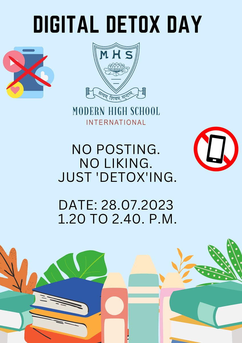 Digital Detox Day – Modern High School International